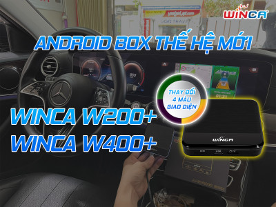 Trải Nghiệm Hoàn Toàn Mới Với Android Box Winca Thế Hệ Mới W200+ /W400+