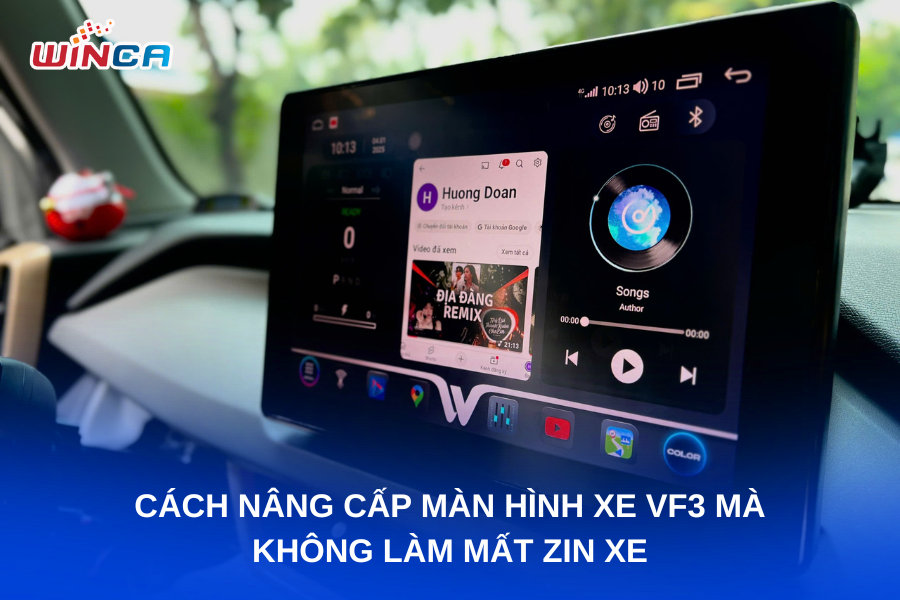 CÁCH NÂNG CẤP MÀN HÌNH XE VF3 MÀ KHÔNG LÀM MẤT ZIN XE