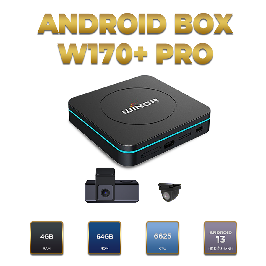 Winca Android Box W170+ Pro Chính hãng, giá cực tốt, bảo hành lâu dài
