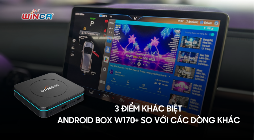 3 điểm khác biệt của Android box W170+ so với các dòng khác